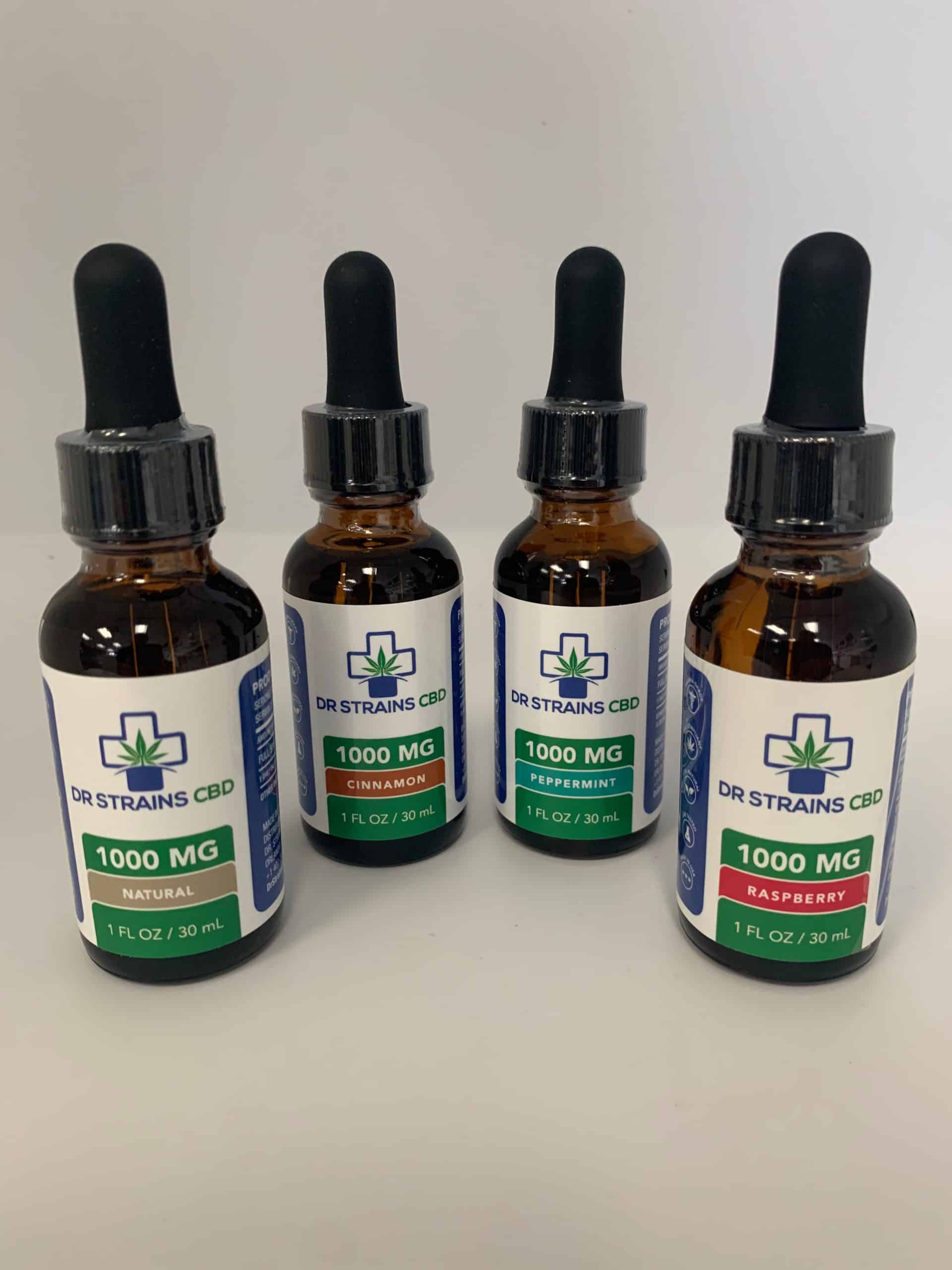 Dr Strains CBD 1000mg CBD Tinctures - TOPS CBD Shop